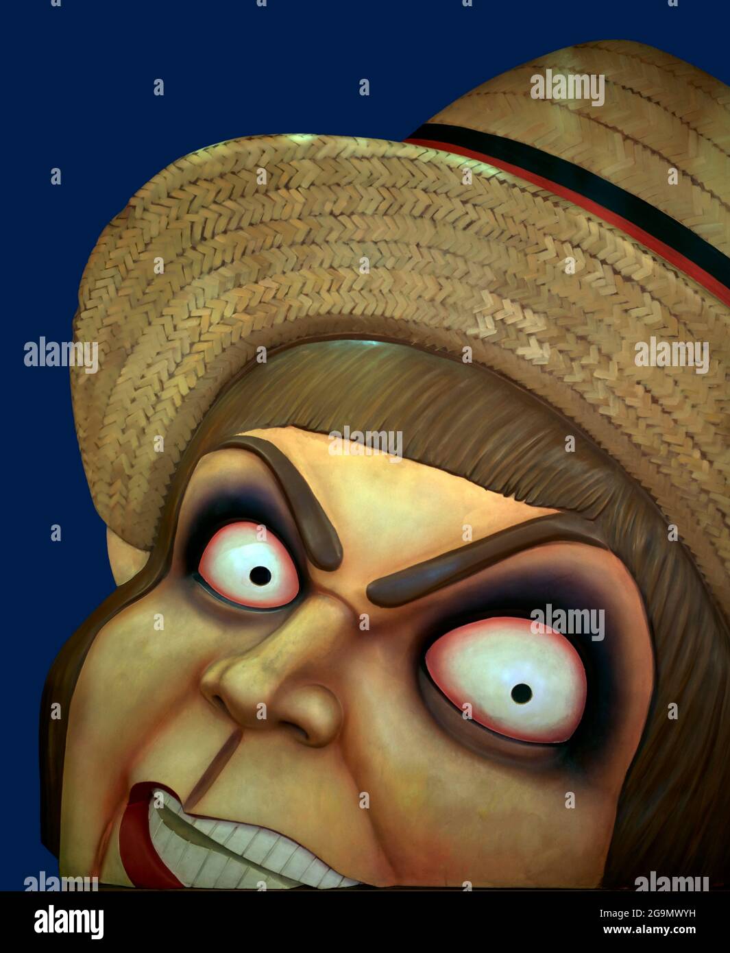 Horror show billboard advertisement Stock Photo - Alamy