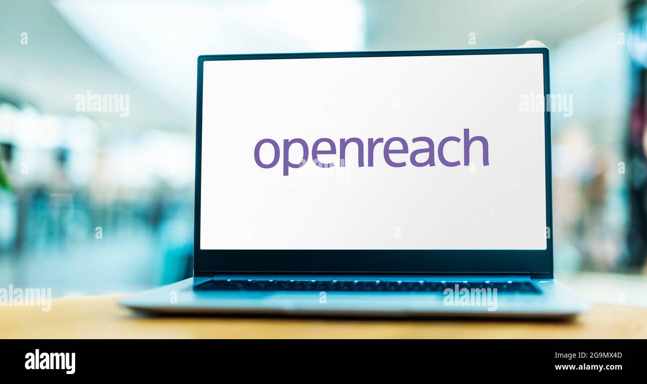Bt openreach screen hi-res stock photography and images - Alamy