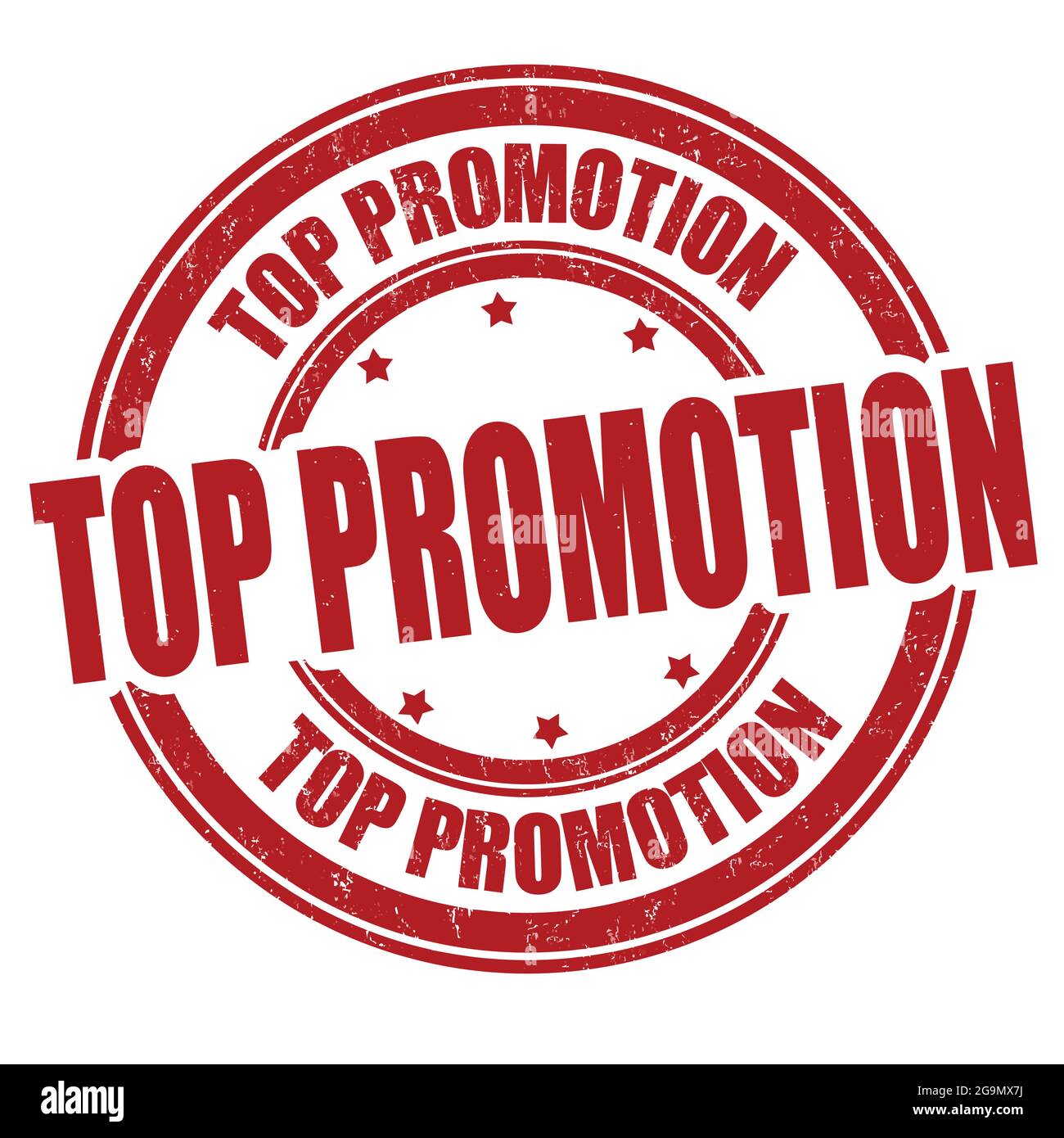 Top promotion grunge rubber stamp on white background, vector ...