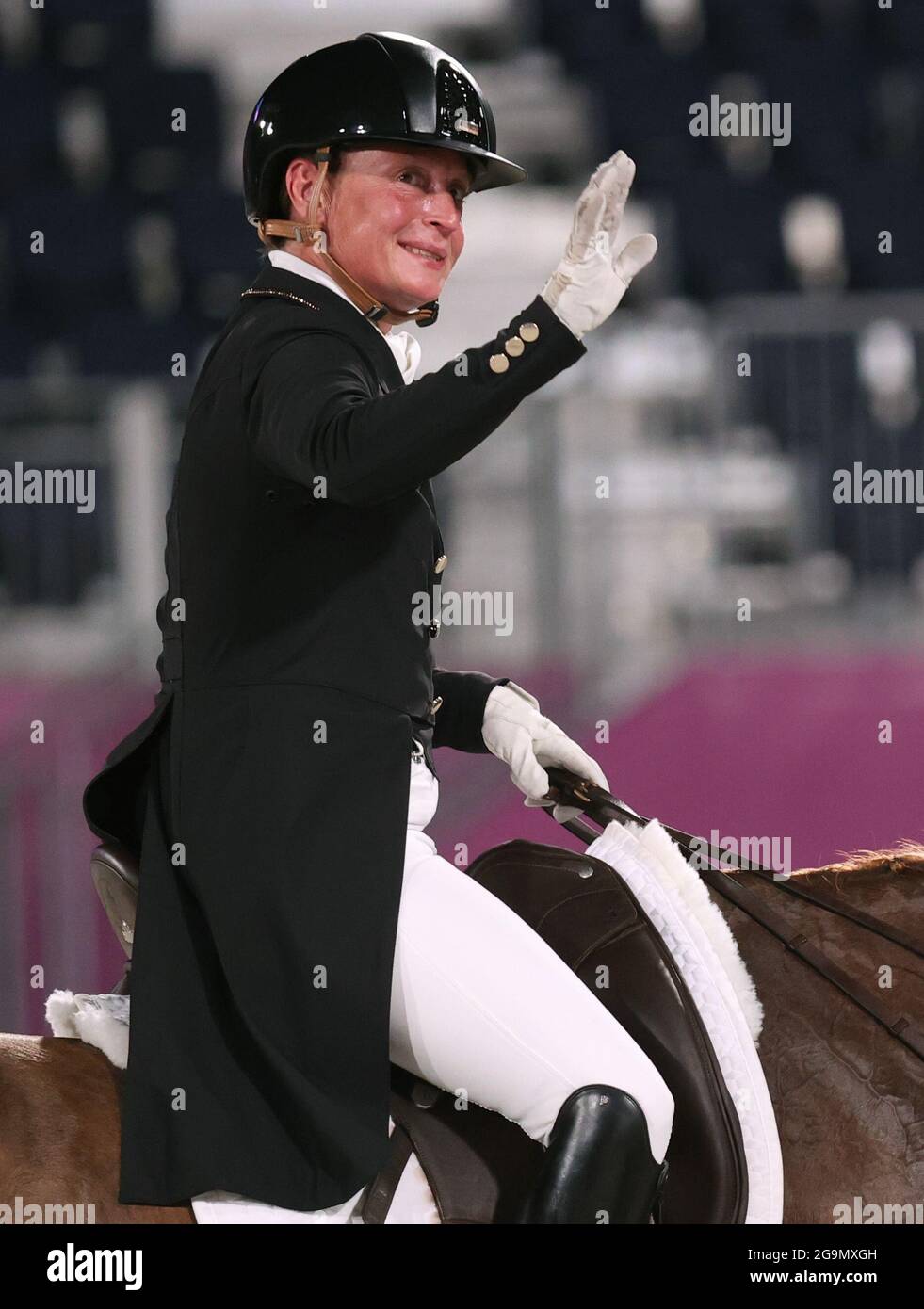 Tokio, Japan. 27th July, 2021. Equestrian Sport/Dressage: Olympia, Team ...