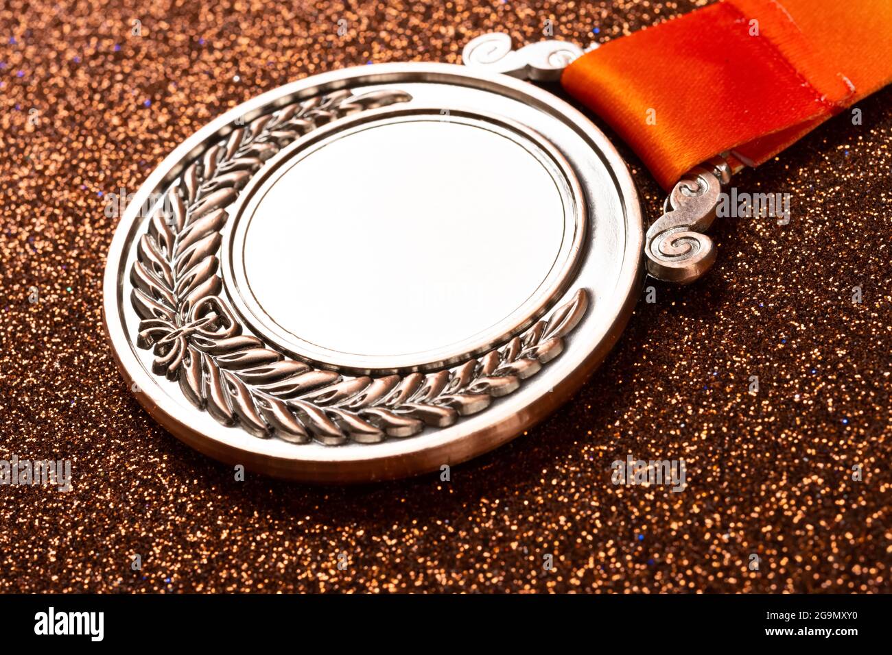 a bronze medal close up Stock Photo - Alamy