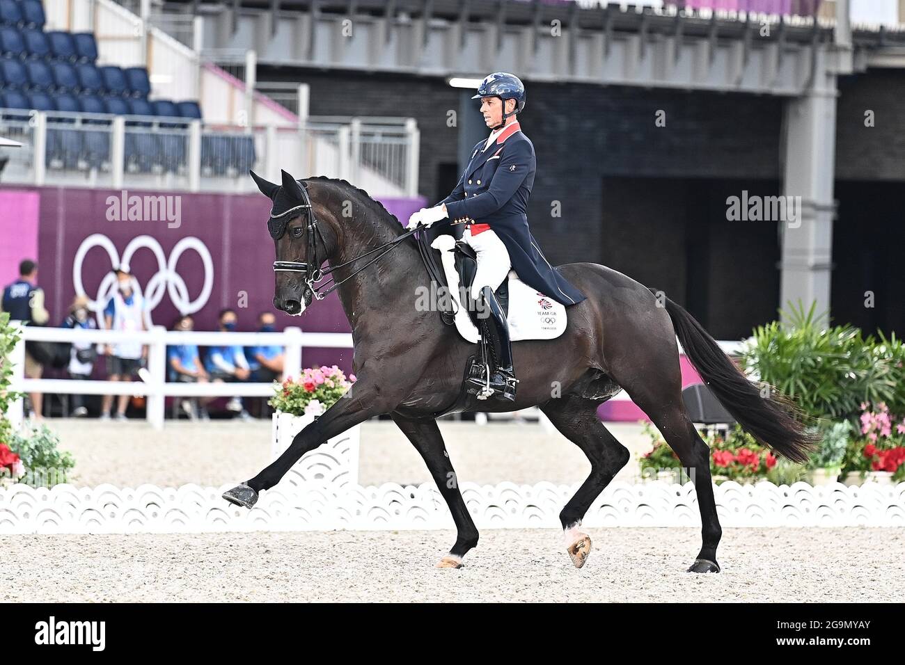 Tokyo, Japan. 27th July, 2021. Dressage Team. Grand Prix Special. Team ...