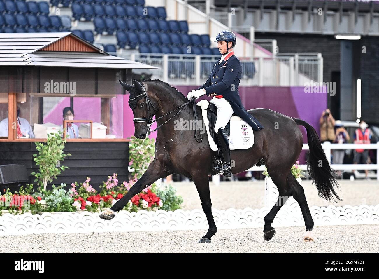 Tokyo, Japan. 27th July, 2021. Dressage Team. Grand Prix Special. Team ...