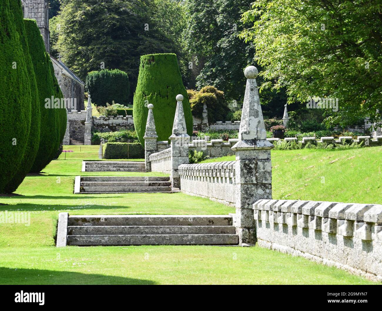 Lanhydrock Estate, 160721 Stock Photo - Alamy