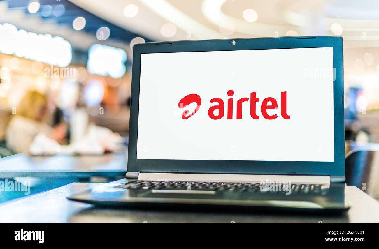 Bharti airtel logo hi-res stock photography and images - Alamy