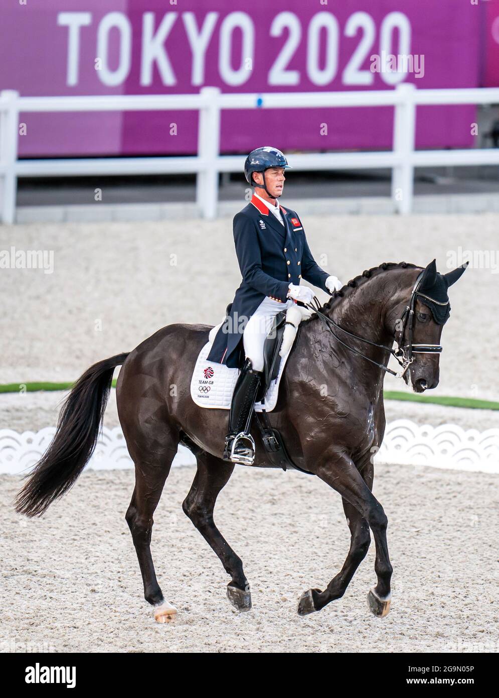 Great Britain’s Carl Hester during the Dressage Team Grand Prix Special ...