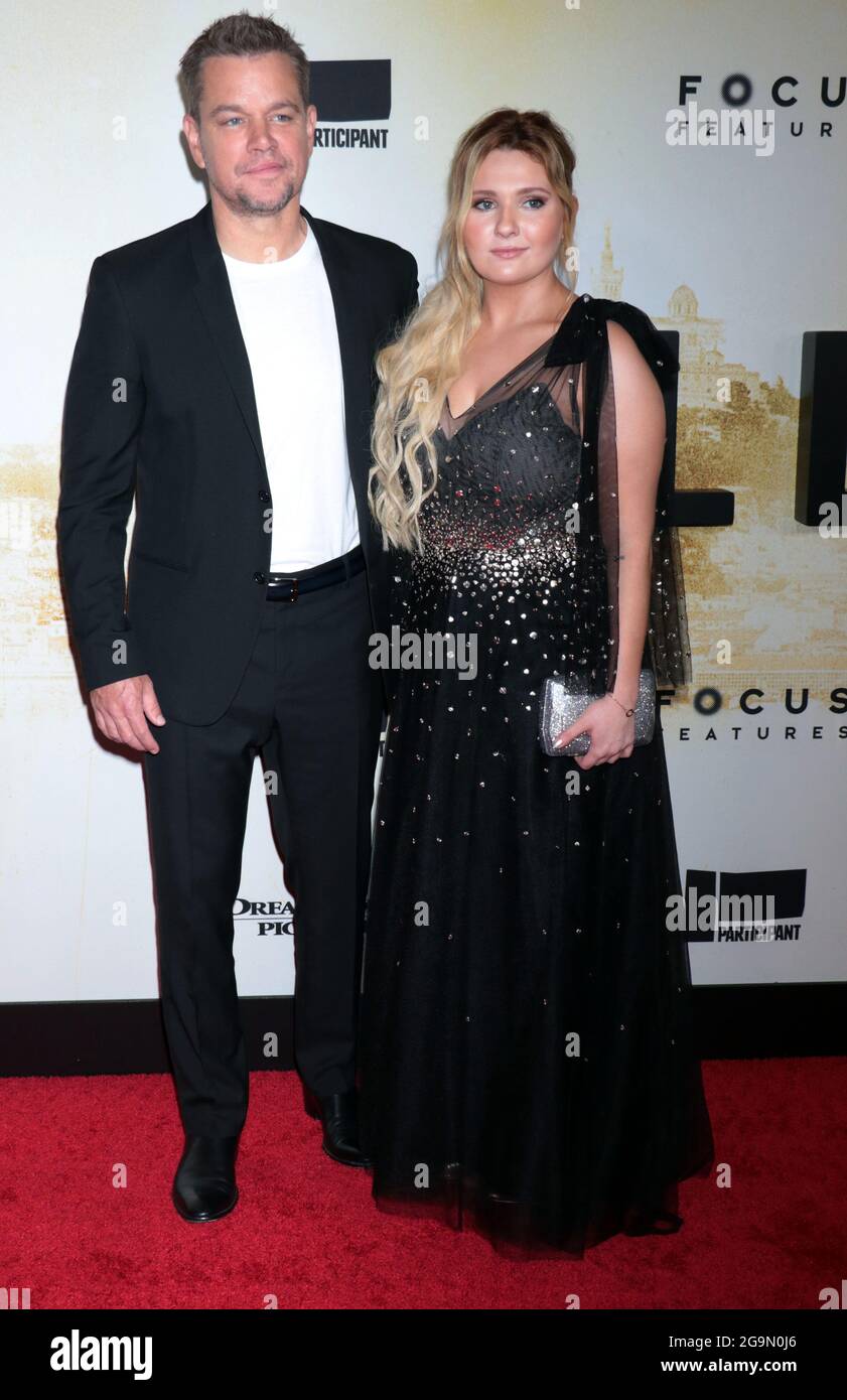 New York, NY, USA. 26th July, 2021. Matt Damon, Abigail Breslin, at the ...