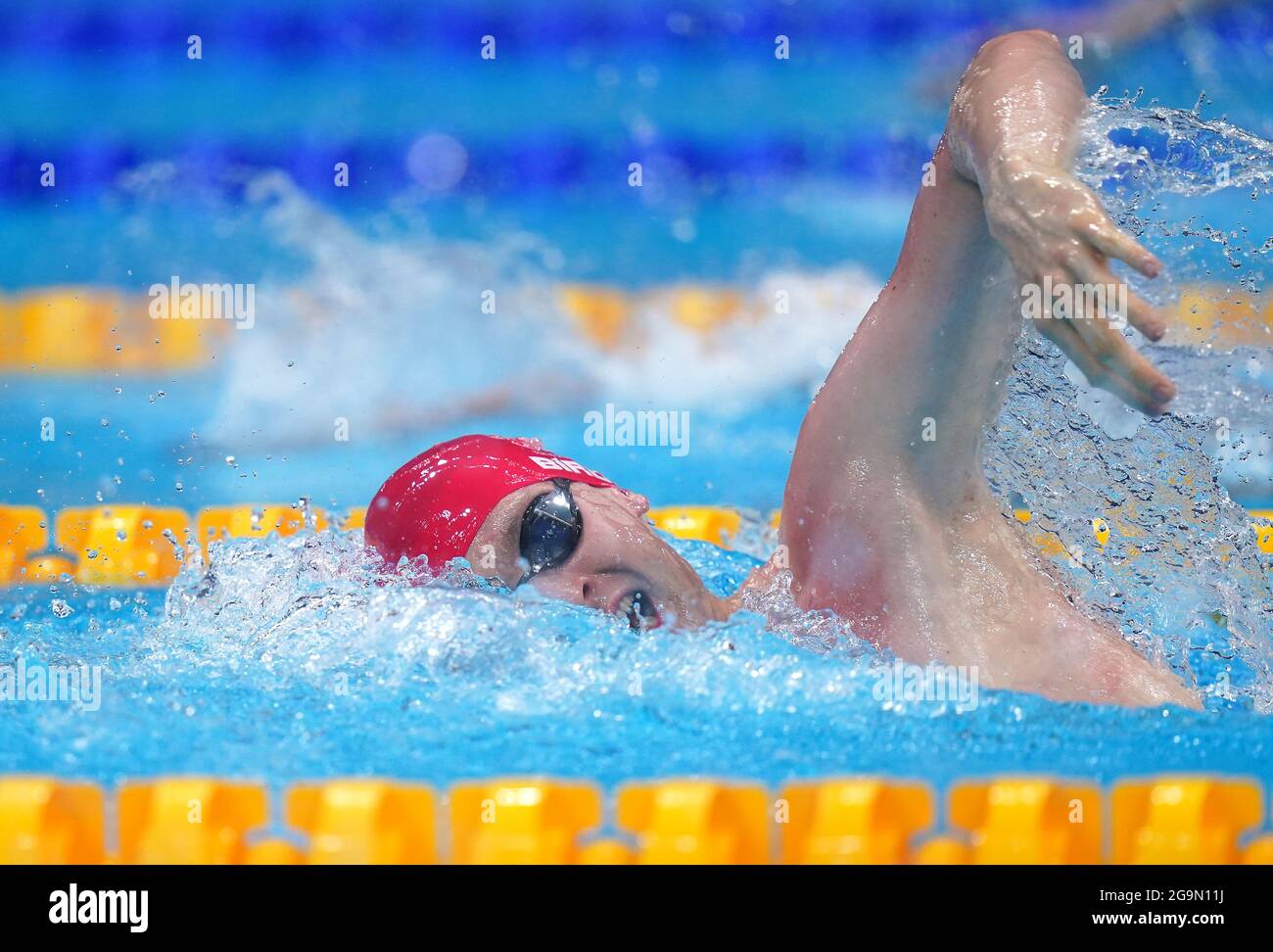 Great Britain's Kieran Bird during the Men's 800m Freestyle heat 3 at ...