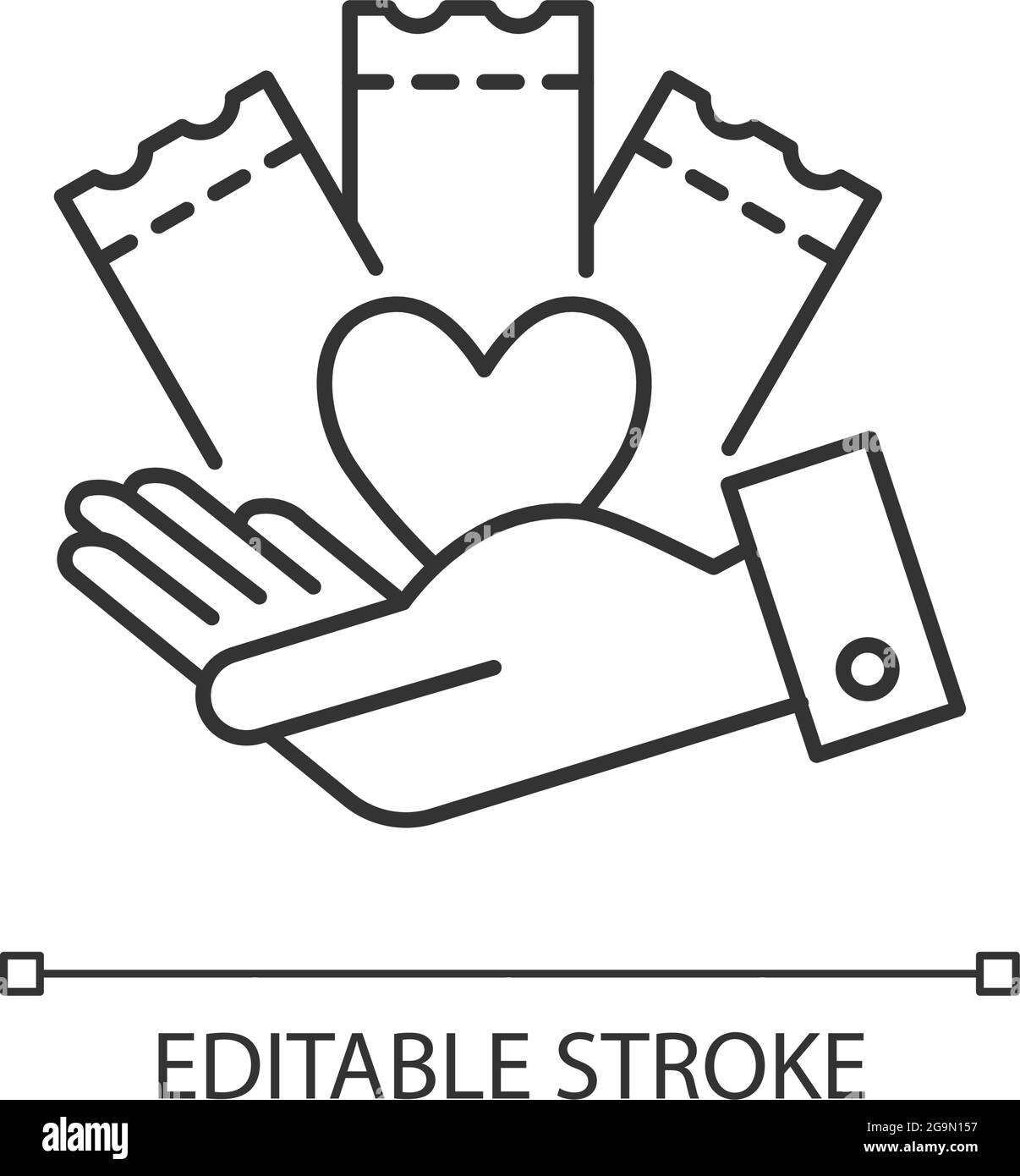 Lottery game simple vector Black and White Stock Photos & Images - Alamy