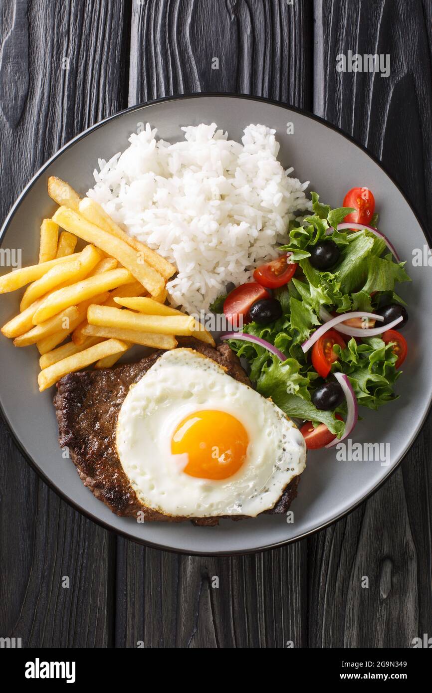 Bitoque is a traditional Portuguese dish, which consists of grilled ...