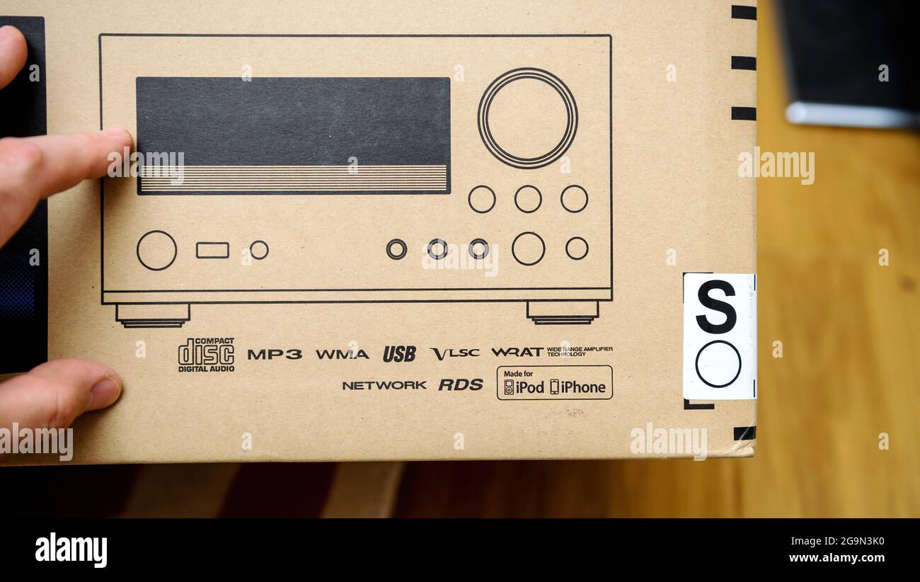 Stereo component system hi-res stock photography and images - Alamy