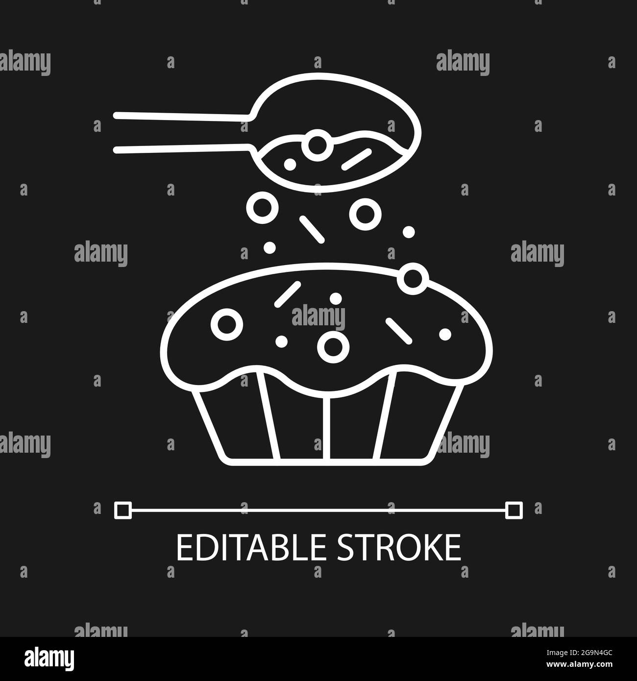 Sprinkle confetti Black and White Stock Photos & Images - Alamy