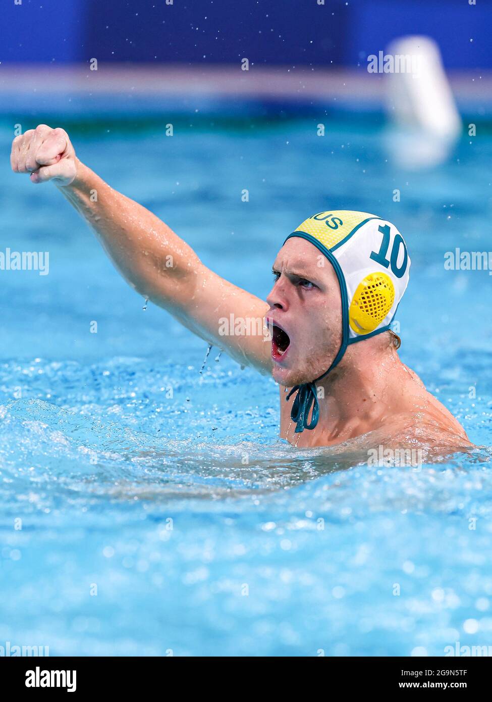TOKYO, JAPAN - JULY 27: Timothy Putt of Australia during the Tokyo 2020 ...
