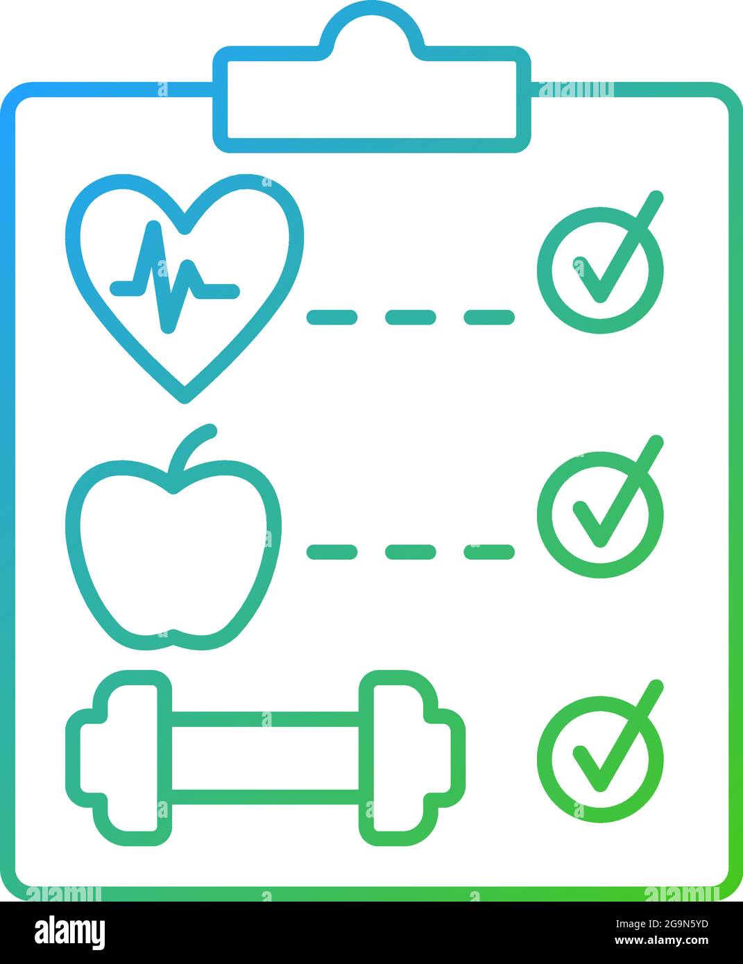 Wellness program gradient linear vector icon Stock Vector Image & Art ...