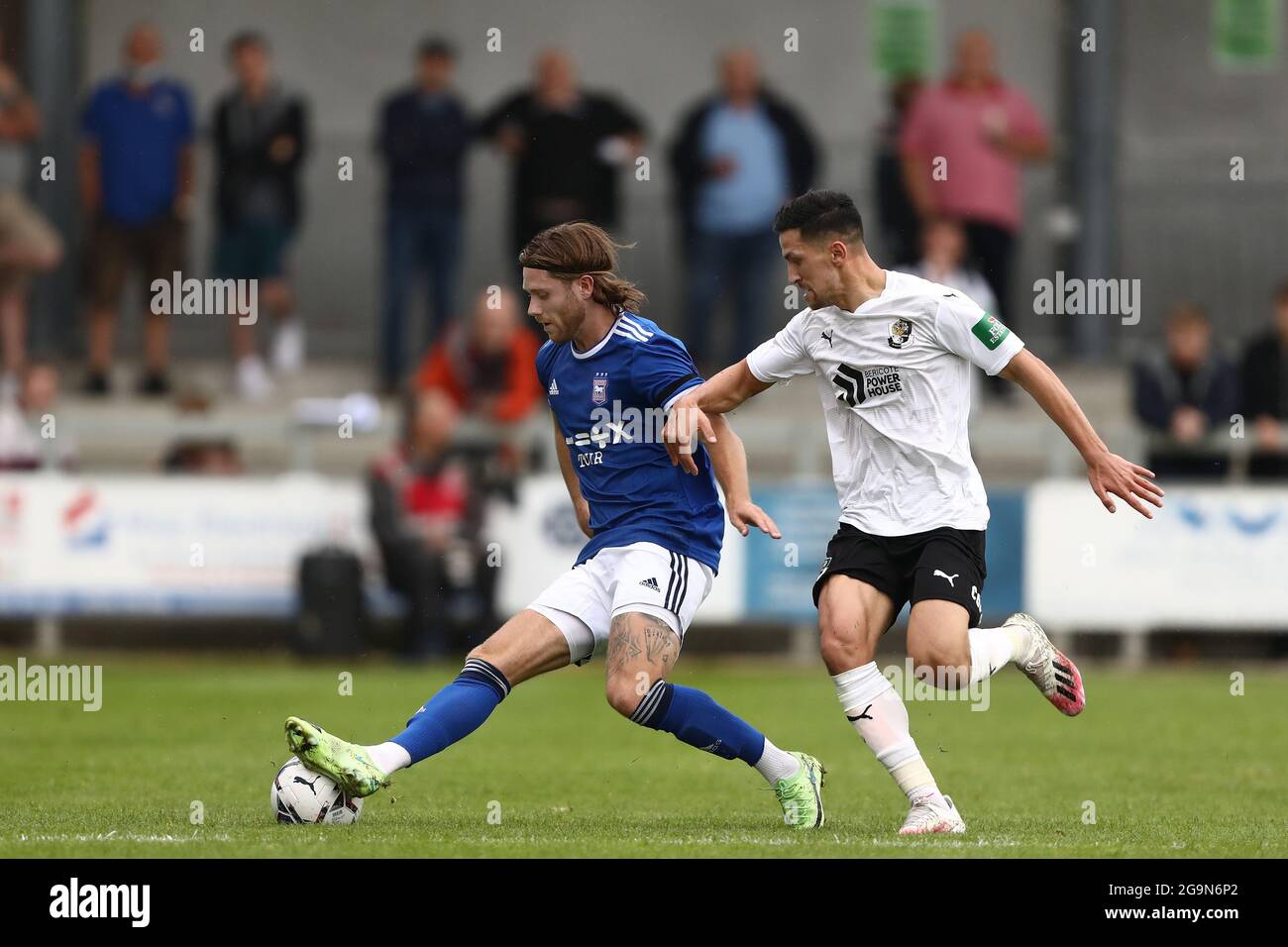 Wes Burns of Ipswich Town - Dartford v Ipswich Town, Pre-Season ...