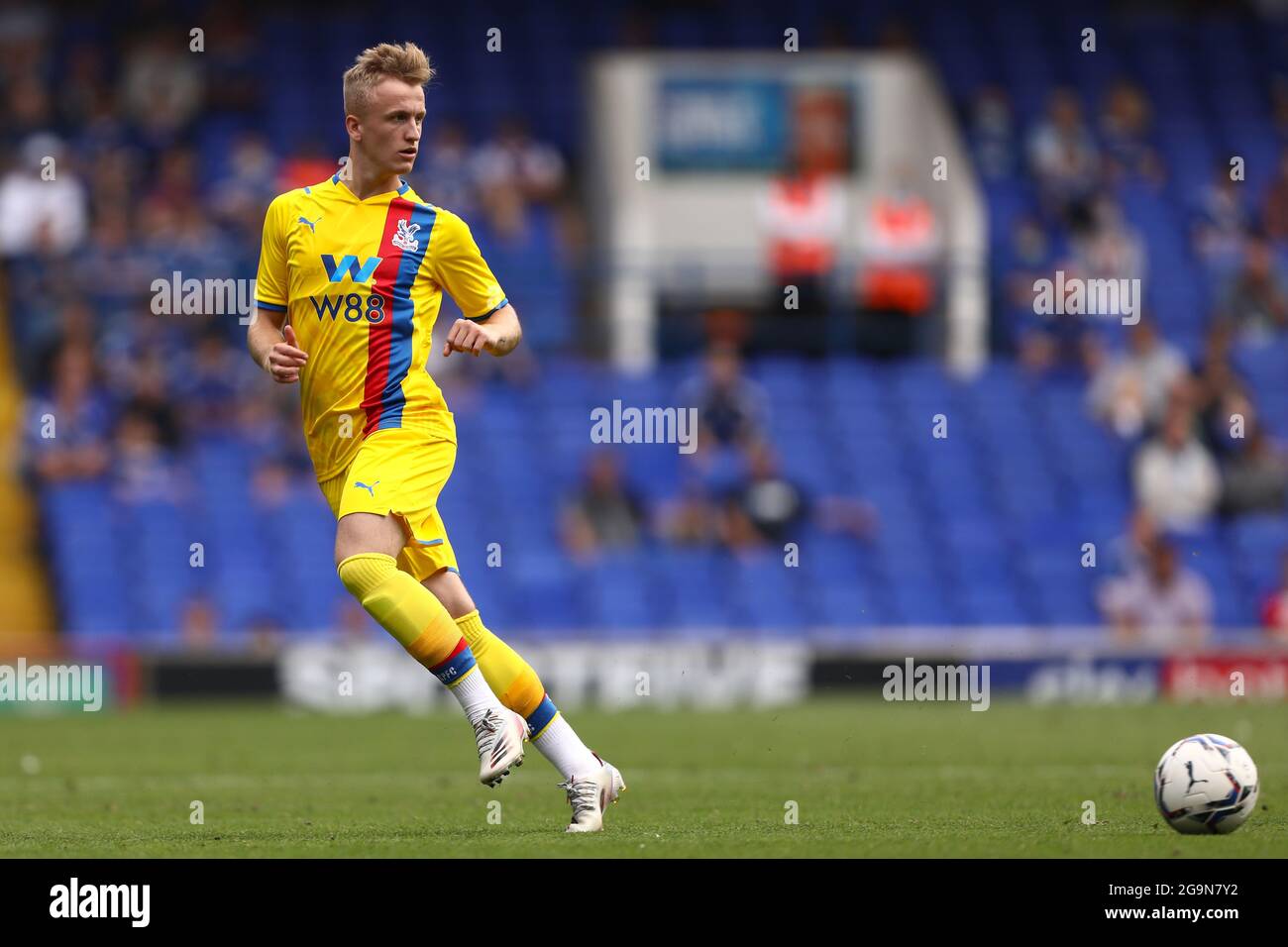 Reece Hannam of Crystal Palace- Ipswich Town v Crystal Palace, Pre ...