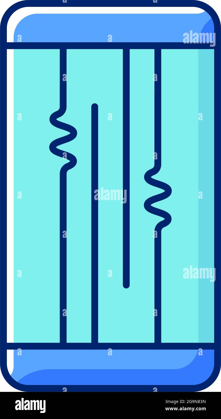 Display or lcd issues RGB color icon Stock Vector Image & Art - Alamy