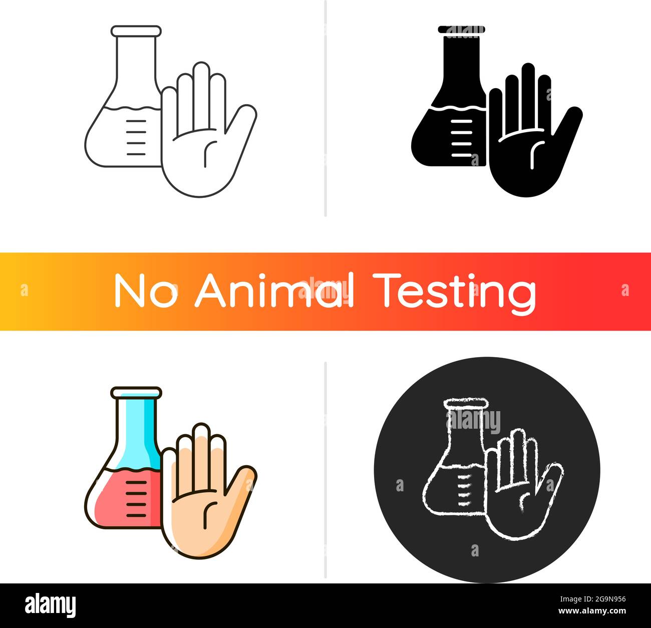 Stop testing Stock Vector Images - Alamy
