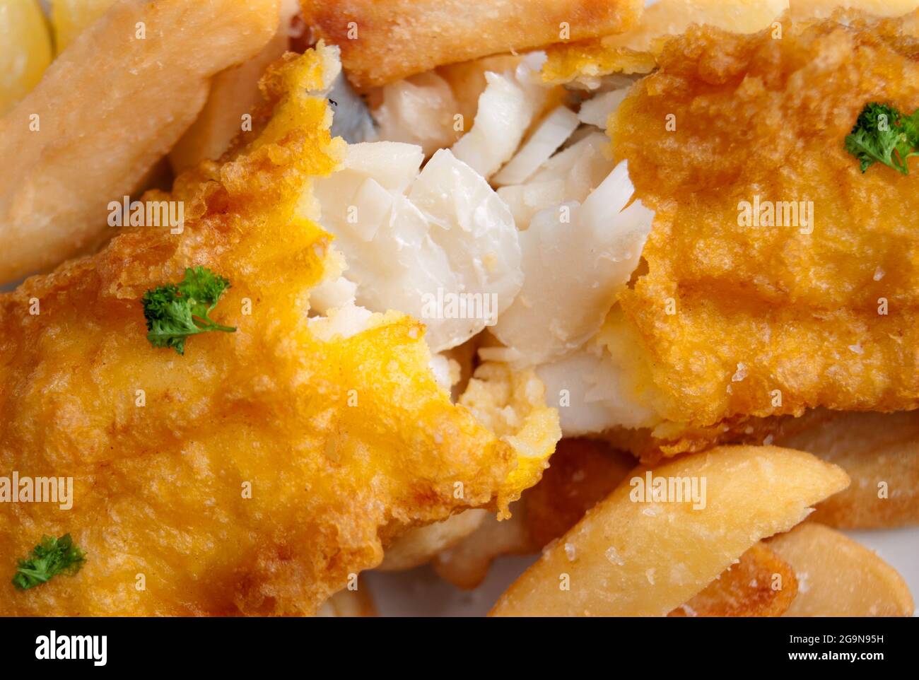 Deep fried cod hi-res stock photography and images - Alamy