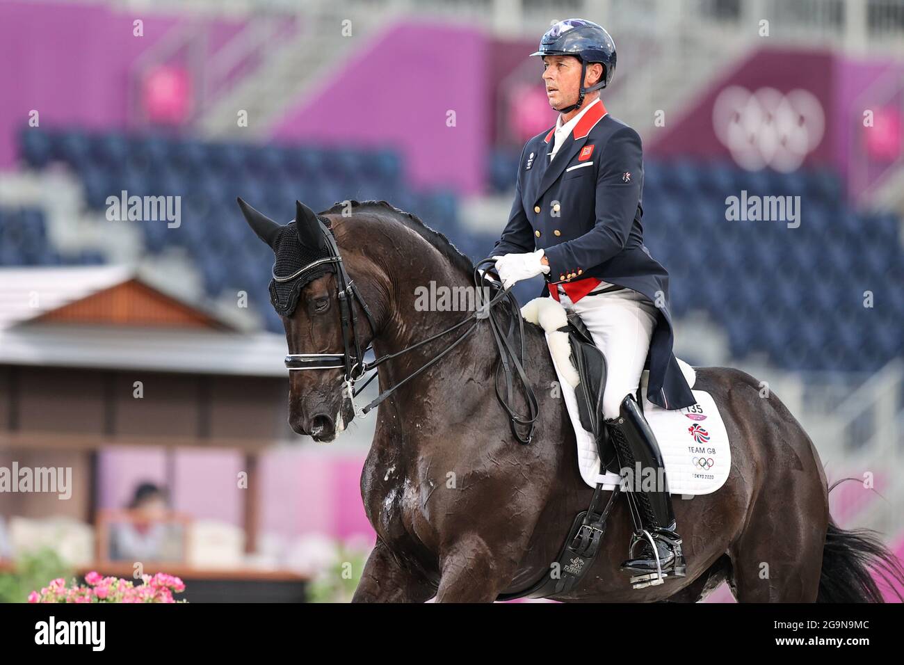 Tokyo, Japan. 27th July, 2021. HESTER Carl (GBR) Equestrian : Dressage ...