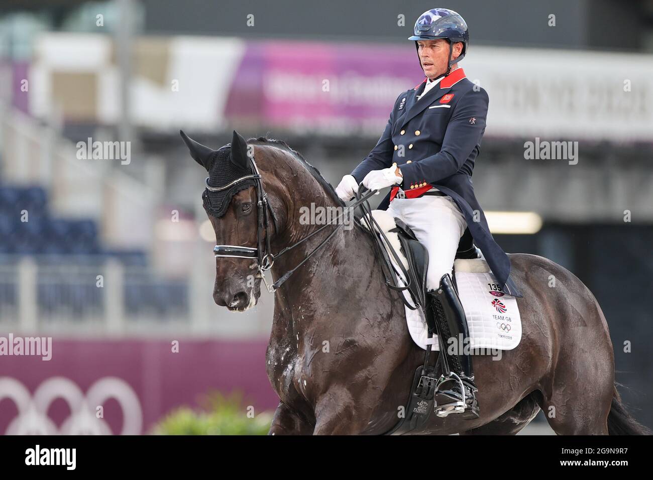 Tokyo, Japan. 27th July, 2021. HESTER Carl (GBR) Equestrian : Dressage ...