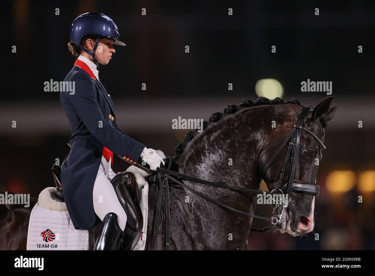 Tokyo, Japan. 27th July, 2021. FRY Charlotte (GBR) Equestrian ...