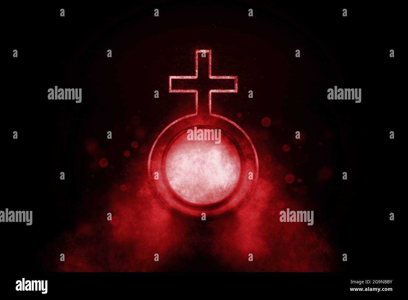 Symbol of Earth, Earth Sign, astrology Earth planet, Blue Symbol Stock ...