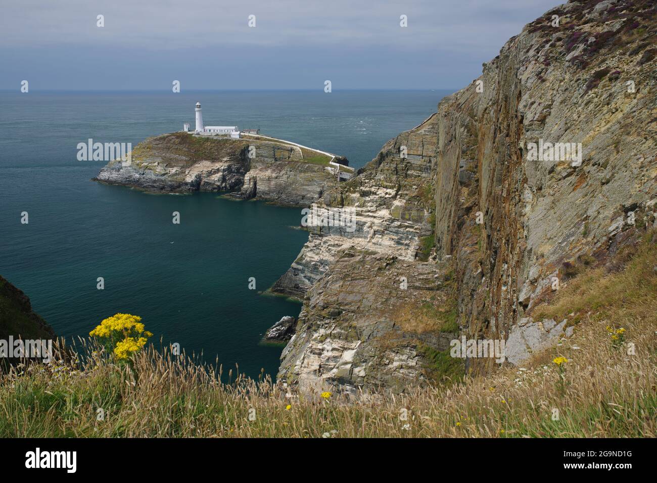 South Stack Lighthouse, Anglesey Stock Photo - Alamy