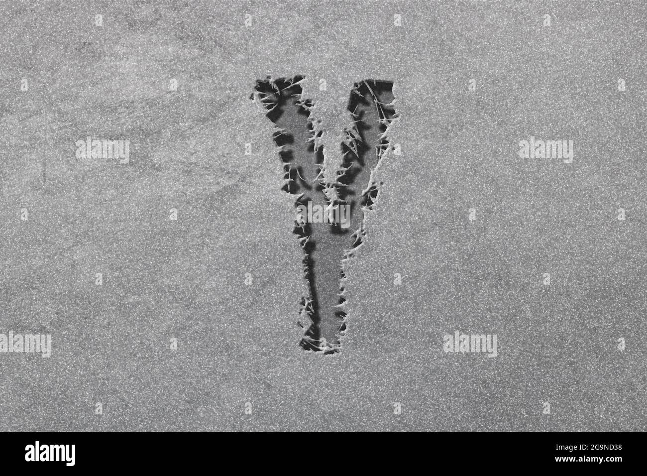 Gamma sign. Gamma letter, Greek alphabet Symbol, rugged, silver ...