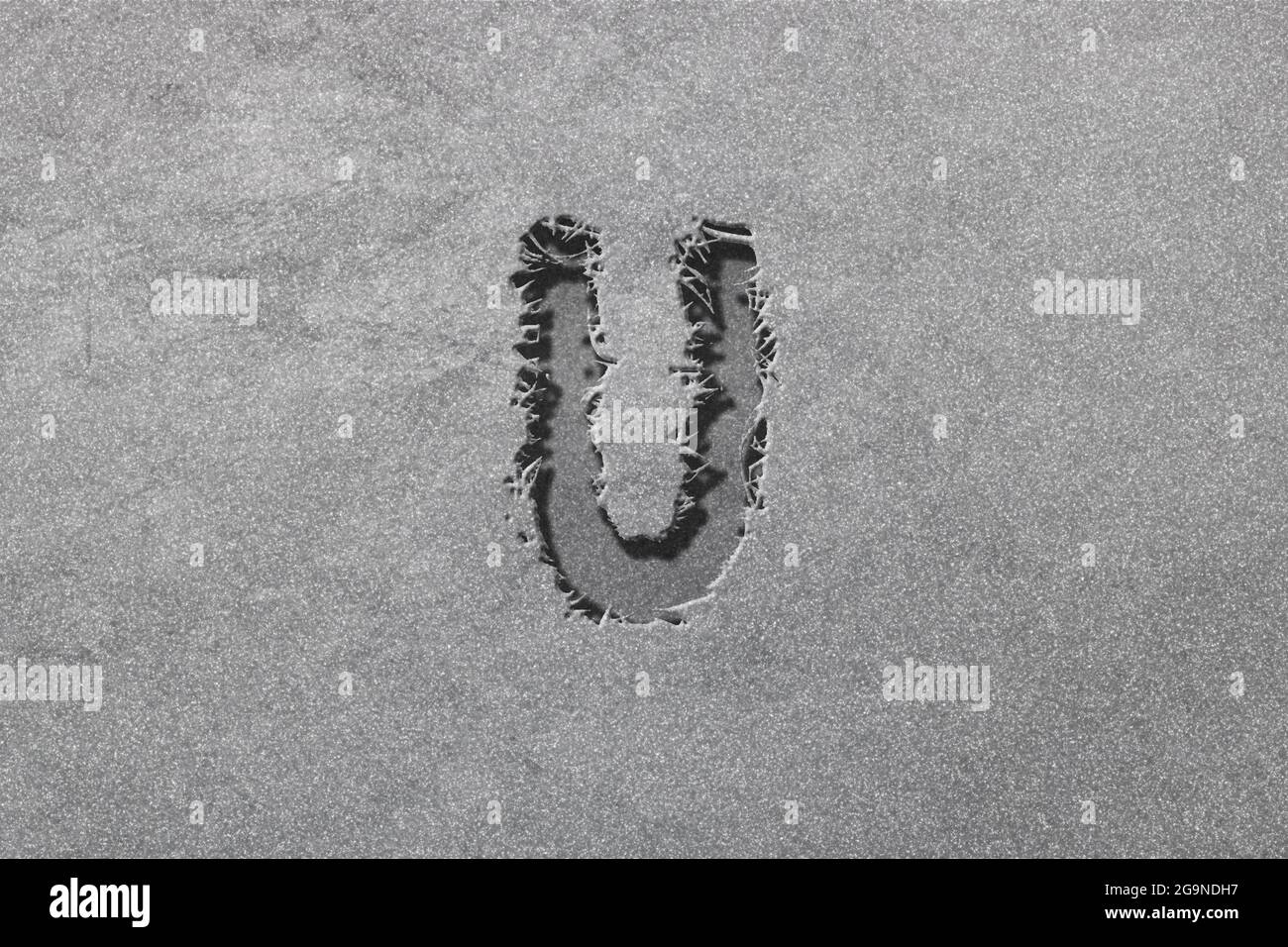 Upsilon sign. Upsilon letter, Greek alphabet Symbol, rugged, silver ...