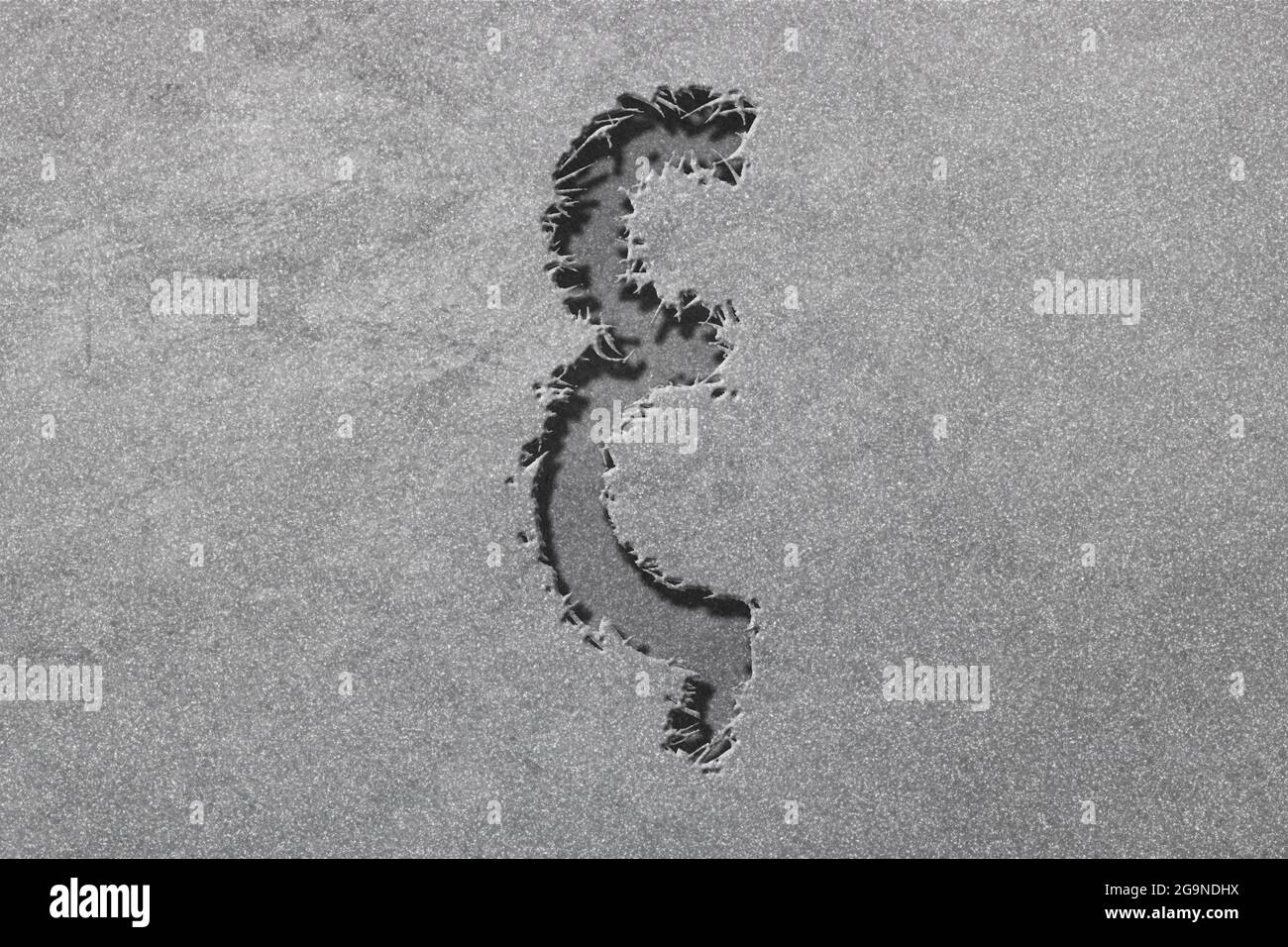 Xi sign. Xi letter, Greek alphabet Symbol, rugged, silver background ...