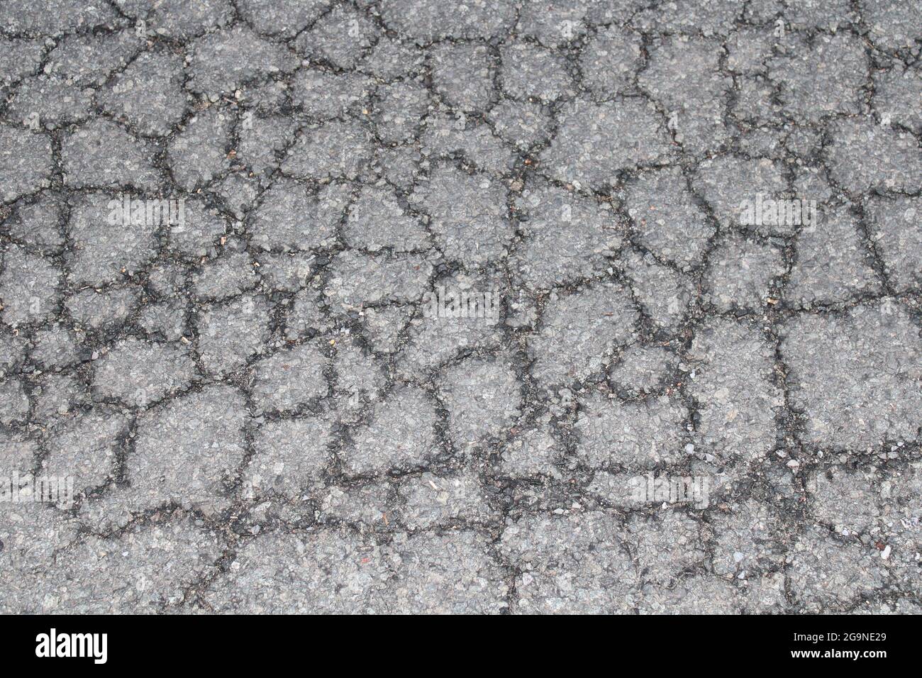 A Cracked Pavement Texture Stock Photo - Alamy