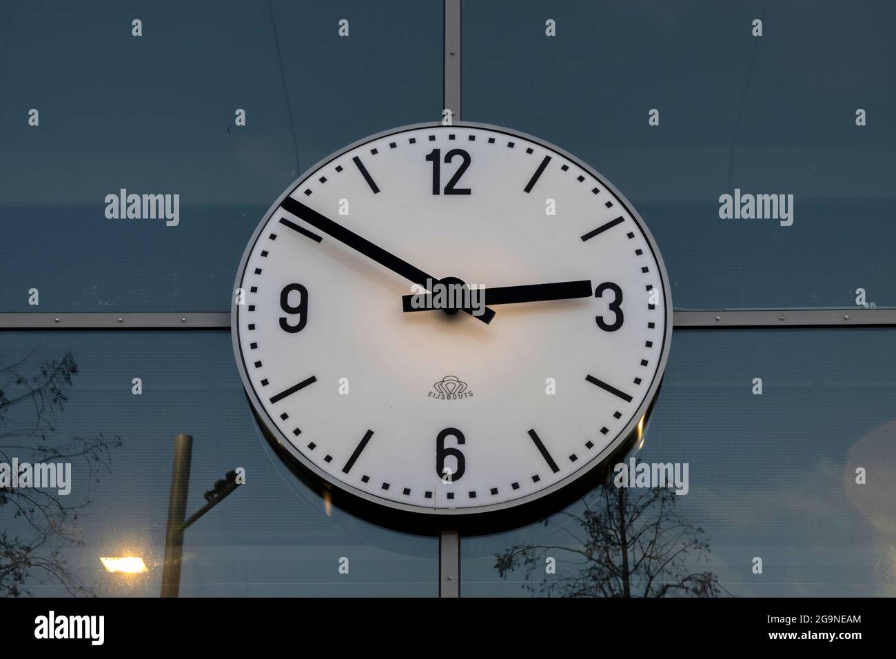 Close Up Clock At Amsterdam The Netherlands 19-1-2020 Stock Photo - Alamy