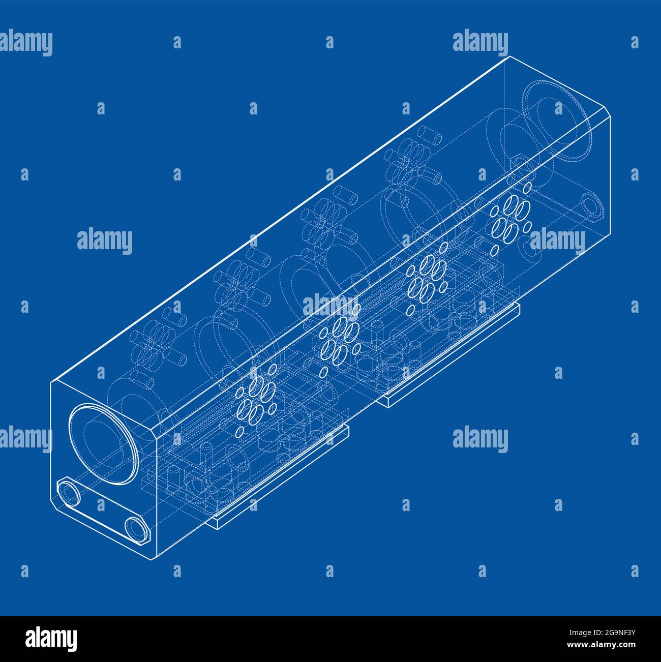 Abstract industry object concept. Vector Stock Vector Image & Art - Alamy