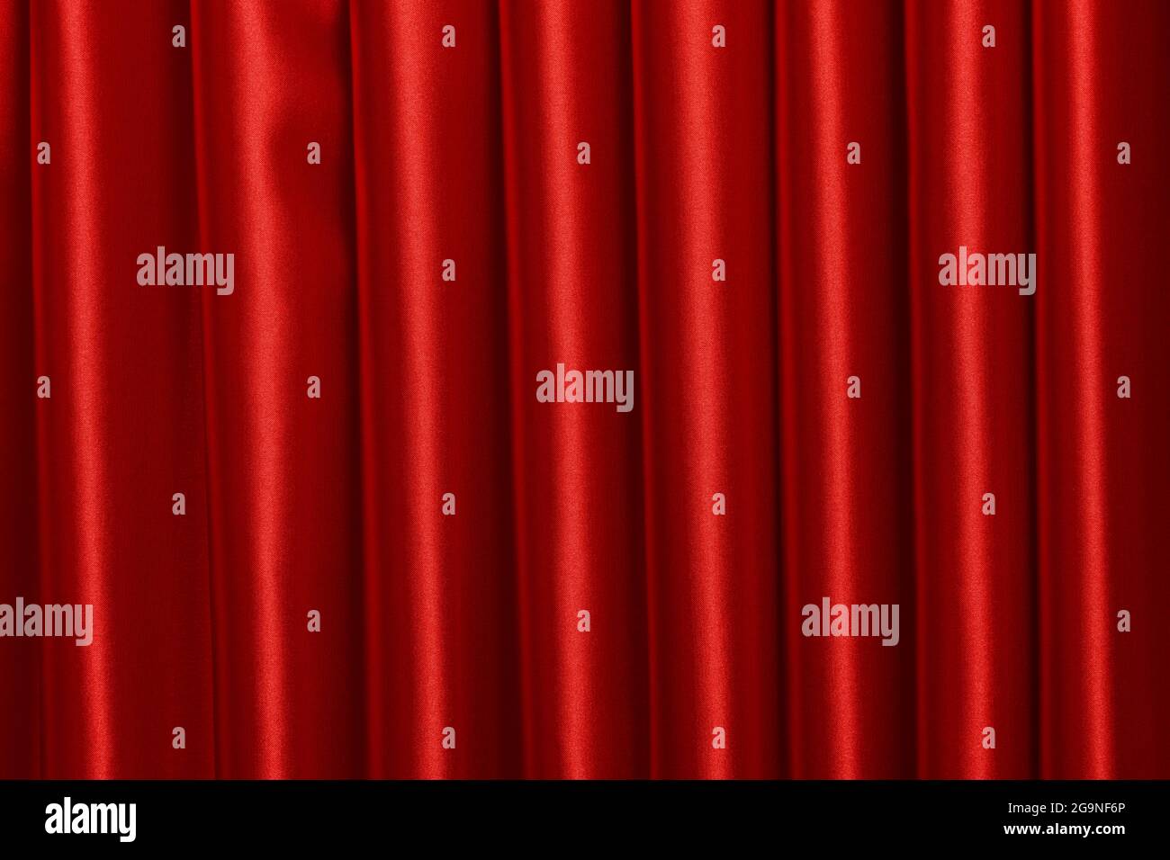 Red Curtain close-up Stock Photo - Alamy
