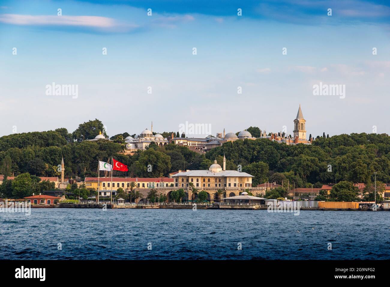 View of evening Istanbul. Turkey Stock Photo - Alamy