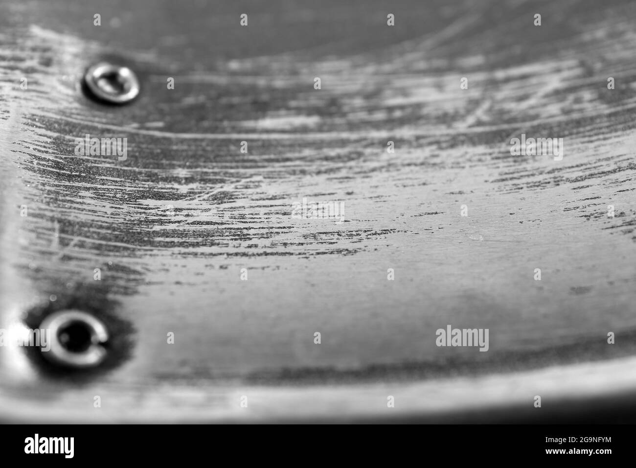 Metal plate with rivets background Stock Photo - Alamy