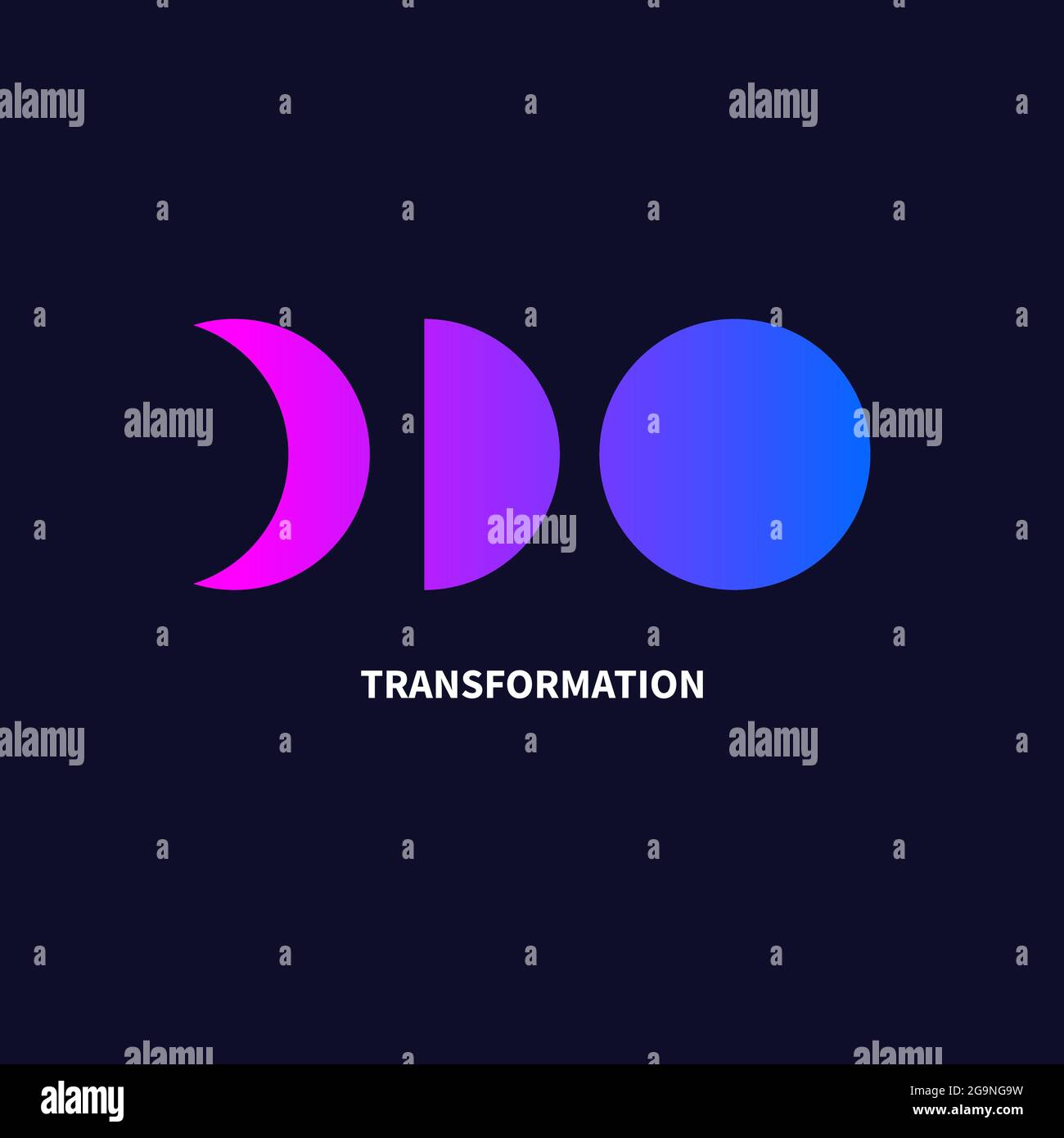 Change icon. Transformation, evolution logo. Transform, coaching ...