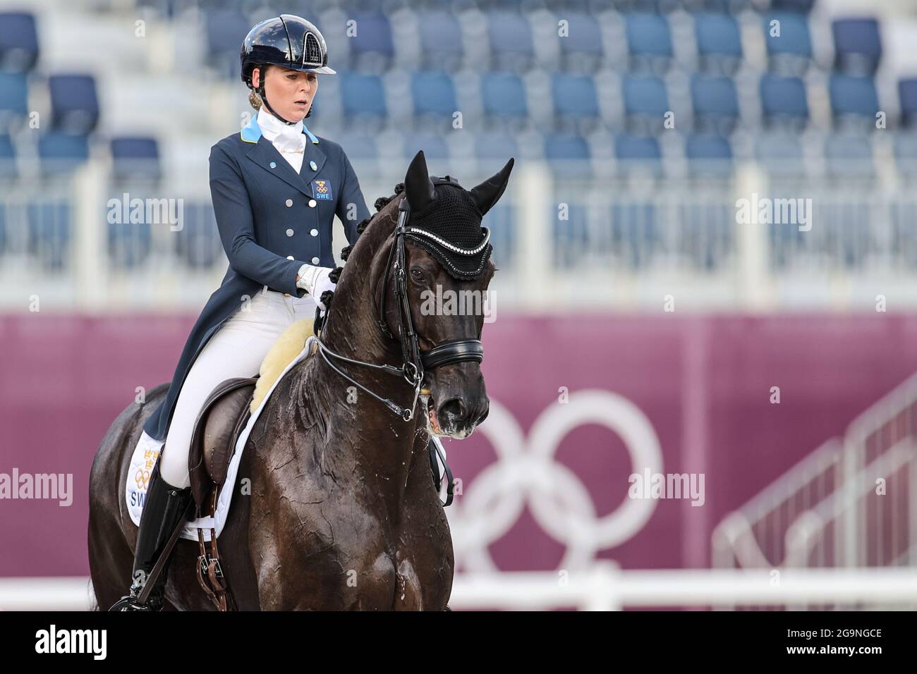 Tokyo, Japan. 27th July, 2021. RAMEL Antonia (SWE) Equestrian ...
