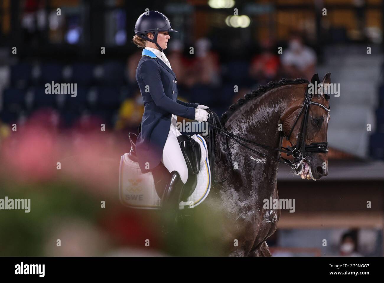 Tokyo, Japan. 27th July, 2021. RAMEL Juliette (SWE) Equestrian ...