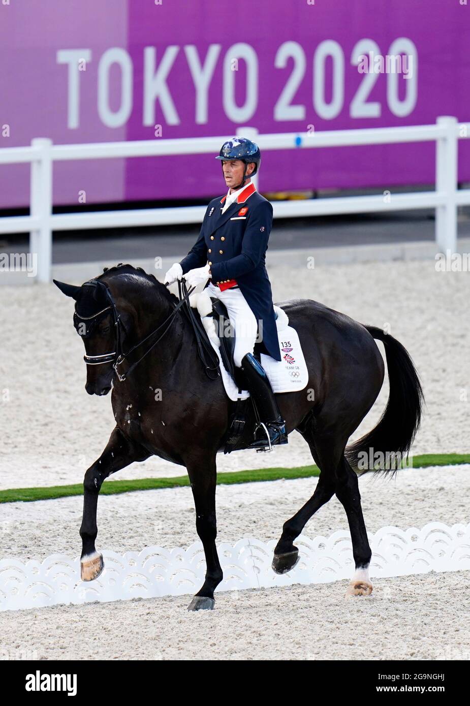 Great Britain’s Carl Hester during the Dressage Team Grand Prix Special ...