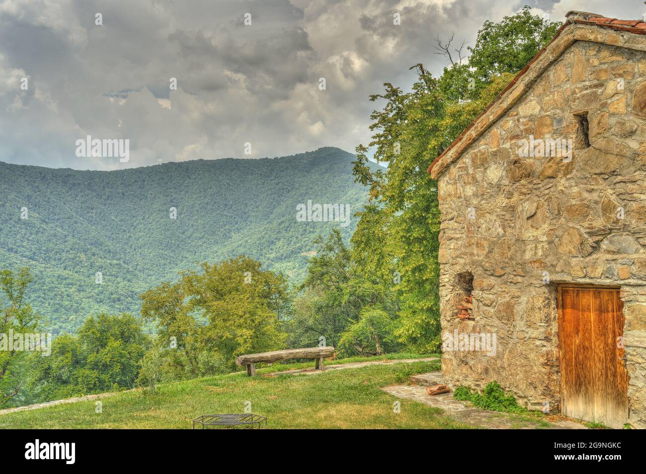 Nekresi Monastery, Georgia, HDR Image Stock Photo - Alamy