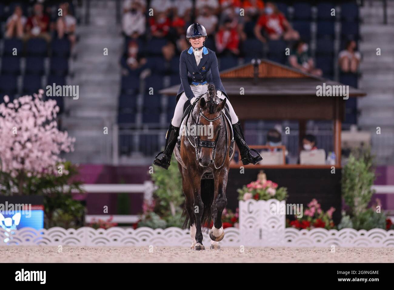 Tokyo, Japan. 27th July, 2021. RAMEL Juliette (SWE) Equestrian ...