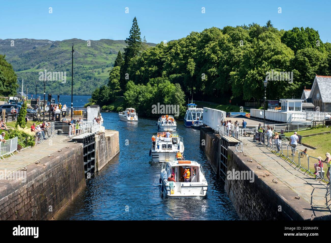 Loch ness locks hi-res stock photography and images - Alamy