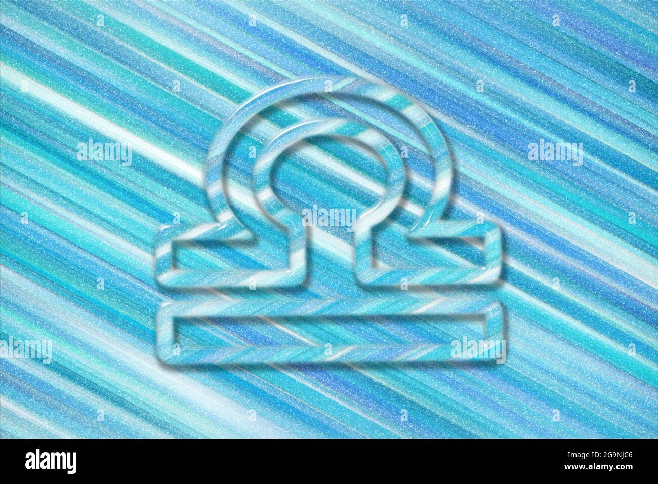 Libra zodiac sign, blue background, Horoscope Astrology background ...