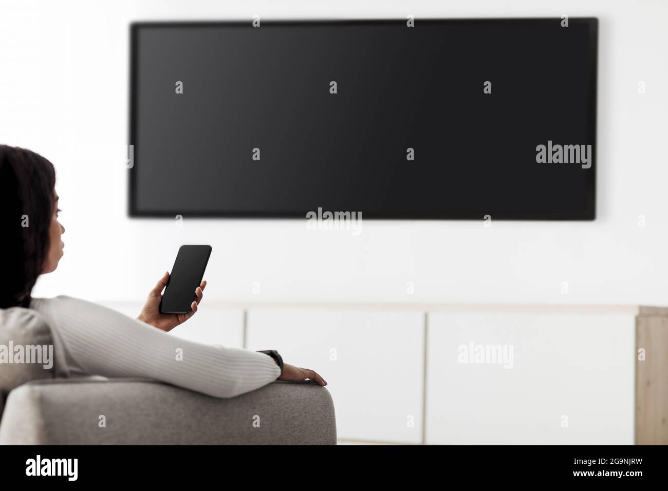 Smart wall screen hi-res stock photography and images - Alamy