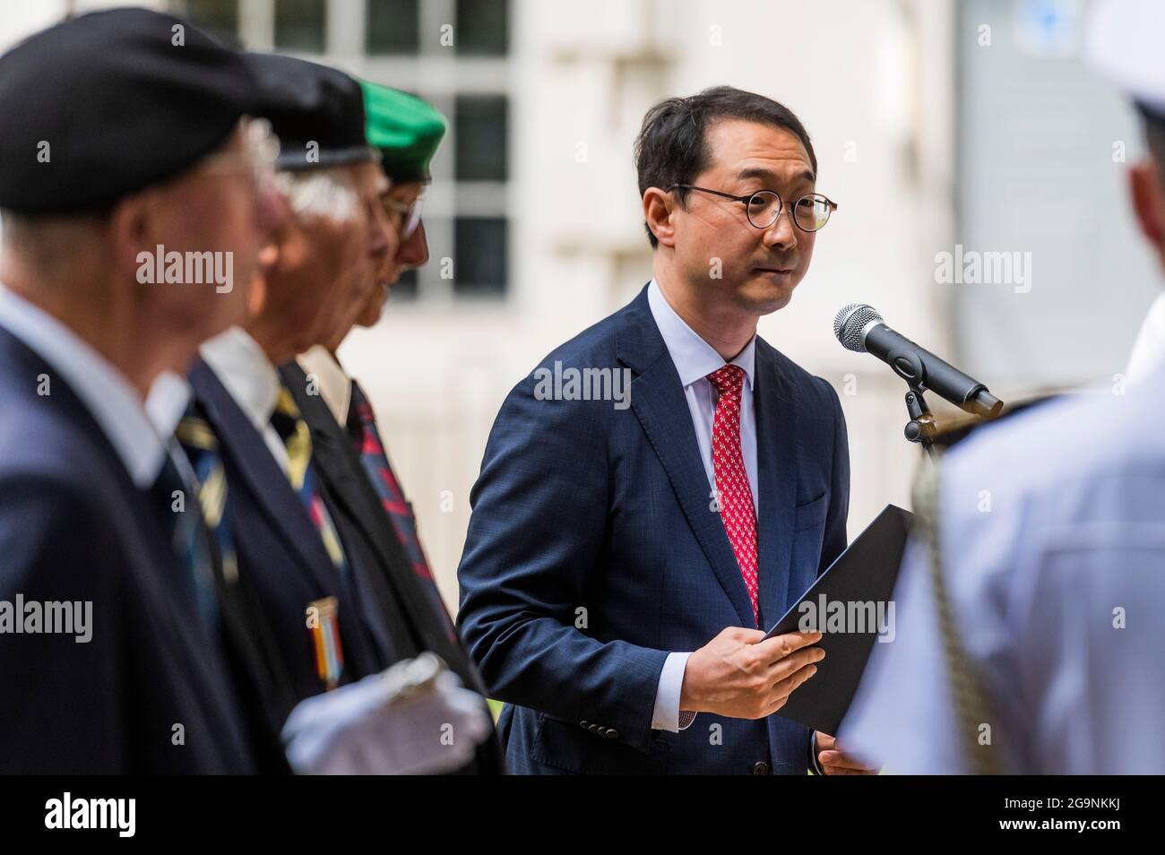 Korean war armistice 68th anniversary hi-res stock photography and ...