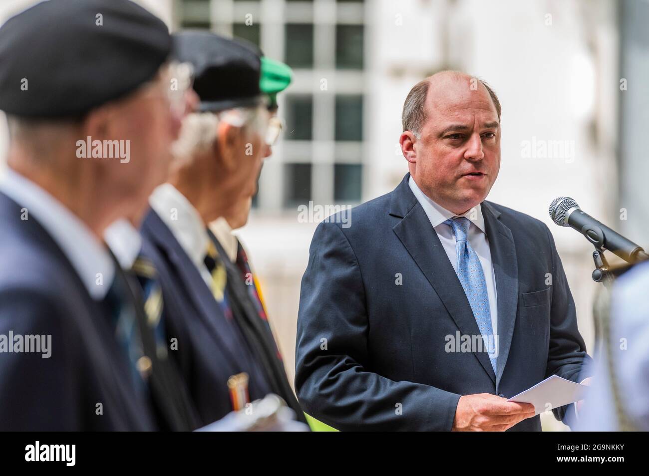 London, UK. 27th July, 2021. Attended by The Korean Ambassador, Kim ...