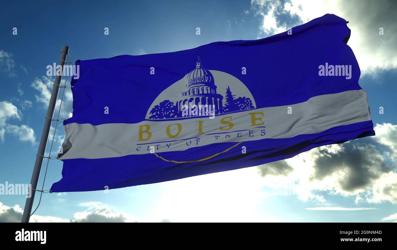 Boisean flag hi-res stock photography and images - Alamy