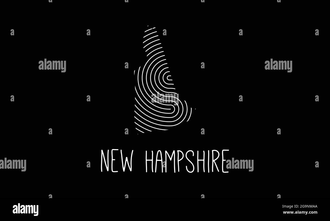 New hampshire tech map hi-res stock photography and images - Alamy